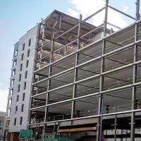 China Pre Engineered Light Steel Structure Rubber Construction Factory Building Workshop for sale