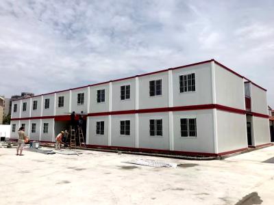 China Voorgefabriceerde platte verpakkingscontainer Staalstructuur Modulaire container Q235 Q355 Te koop