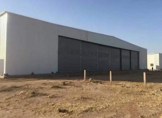 Quality Commercial Design Steel Structure Frame Clear Span Warehouse Hangar for sale