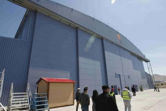 Quality Portable Container Loading Metal Prefabricated H Steel Structural Airplane for sale