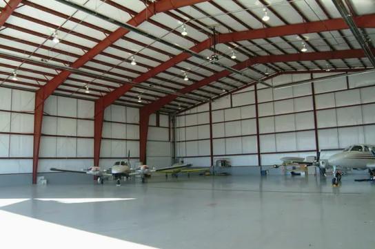 Quality Portable Container Loading Metal Prefabricated H Steel Structural Airplane for sale