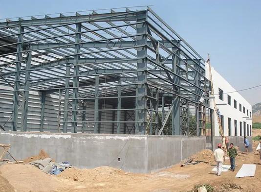 Quality Pre Customized Structural Building Metal Construction Industrial Steel Workshop for sale
