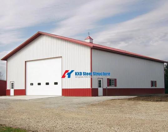 Quality Pre Customized Structural Building Metal Construction Industrial Steel Workshop for sale