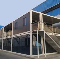 China Flat Pack Fast Assemble Construction Site Container Office Module House for sale