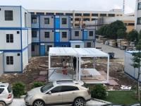China Flat Pack Fast Assemble Construction Site Container Office Module House for sale