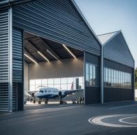 Quality Pre Engineered ISO Certified Steel Structure Hangar For Commercial Aviation for sale
