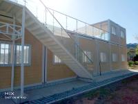 China 20FT Tiny Modular Dormitory Container Q235 Q355 Prefabricated Dormitory Unit for sale