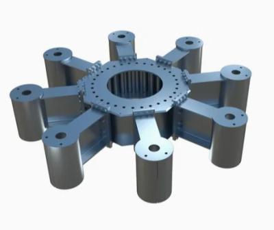China Transmission Tower Foundation Steel Utility Grillages Base Connection for sale