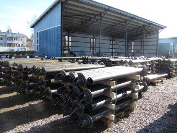 Quality Solar Panel Mounting Foundation Use Steel Structure Helical Drilling screw pile for sale