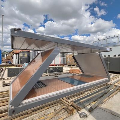 China Z Type Prefabricated Mobile Home Modular House Refugee Camp Temporary Office Container Home for sale