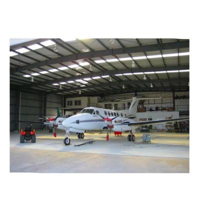 China High Quality Low-Cost Large Span Metal Prefab Aircraft Hangars for sale