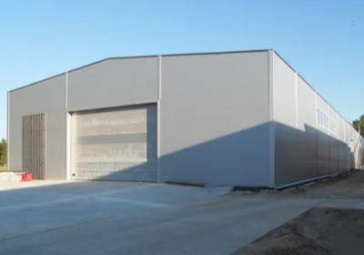 China Wind-Resisting Prefabricated Steel Structure Metal Framed Farms Sheds Construction Building (KXD-SSW13) for sale
