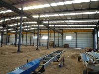 China Large-Span Steel Structure Workshop for Manufacturing & Assembly for sale
