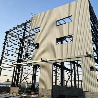 China Cost-Effective Light Steel Frame Prefabricated Steel Structure Building with Recyclable Materials for sale