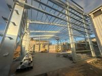 China Pre- Engineering Customized Steel Structure Metal Warehouse for sale