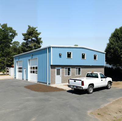 China Custom Design Portal Frame Pre-Engineered Steel Structure with High Resistance To Deformation and Short Construction Time for sale