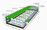 China Large Span Pre-Engineered Steel Structure Warehouse for sale