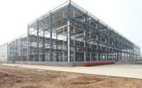 China Prefab Structural Steel Frame Construction  Building Customized Bolt Connection Structural Steel for sale