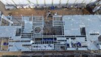 China Fireproof EPS Sandwich Wall Panel Steel Structure Workshop with Durable Construction Easy Installation for sale