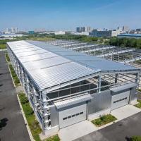 China Large Span Light Steel Frame Industrial Workshop for Machinery Processing for sale