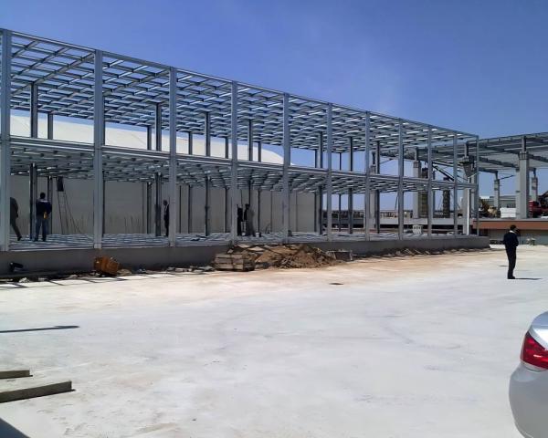 Quality Prefab-Engineering High Quality Steel Structure Construction Warehouse for sale