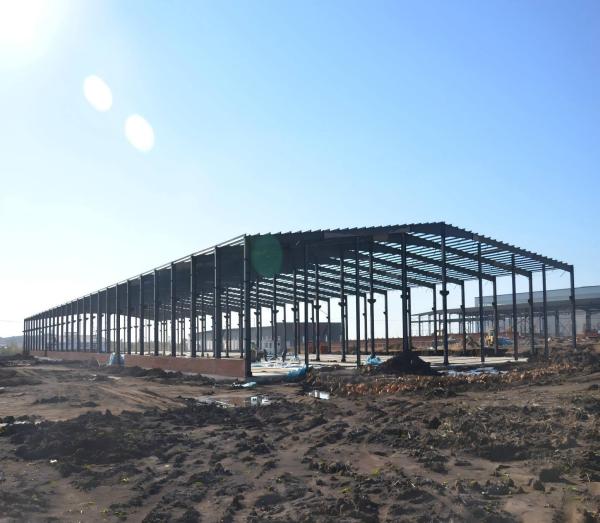 Quality Prefab-Engineering High Quality Steel Structure Construction Warehouse for sale