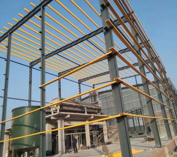 Quality Prefab-Engineering High Quality Steel Structure Construction Warehouse for sale