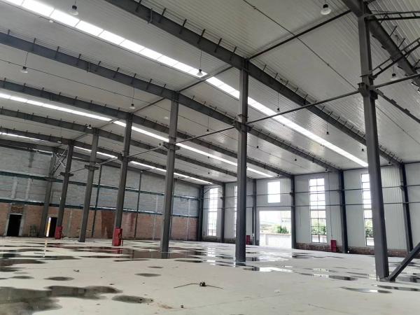 Quality Large Span Galvanized Steel Frame Warehouse For Factory Storage for sale