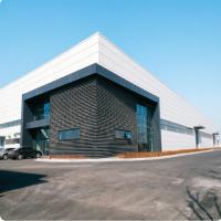 China Quick Assembly Eco-friendly High Strength Light Steel Structure Mini Storage Warehouse for sale