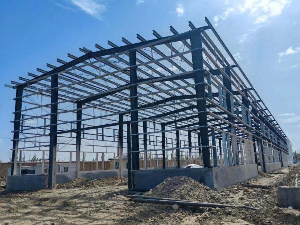 Quality Light Steel Structure Resistant Prefabricated Building Metal Construction for sale
