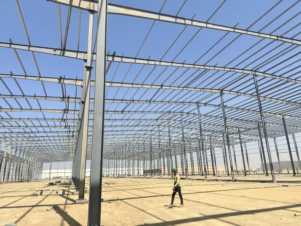 Quality Light Steel Structure Resistant Prefabricated Building Metal Construction for sale