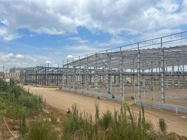 Quality Light Steel Structure Resistant Prefabricated Building Metal Construction for sale