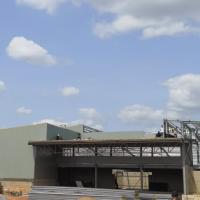 China Quick Assembly Eco-friendly High Strength Light Steel Structure Mini Storage Warehouse for sale