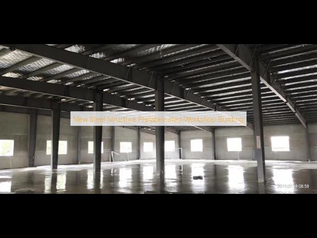 New Steel Structure Prefabeicated Workshop Building