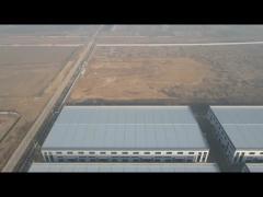 Fábrica de produção de pré-fabricação de edifícios galvanizados de grande comprimento