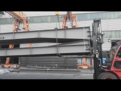 Clear Span Steel Pre Engineered Metal Building Column Framed Prefab Industry Prefab House