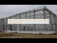 Prefabricated Light Steel Structure Construction Tractor Factory Warehouse (KXD-222)