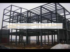 Roofing Sheet Prefabricated Steel Frame Q235 Q345 Metal Warehouse Workshop