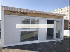 Casa plegable de contenedores modulares de acero, dormitorios, almacén, villa