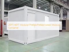 20FT 40FT Modular Prefab Container Houses Weather Fire Resistant Q355 Q235