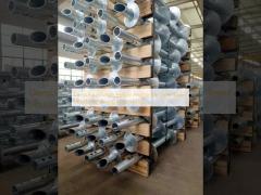 Deep Foundation Round Shaft Screw Piles For Steel Tower Structure