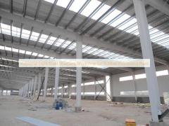 Industrial Light Steel Structure Workshop for Rubber Processing Plant