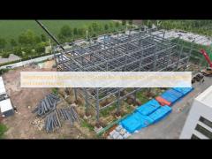 Weatherproof Modular Steel Structure Barn Building for Equipment Storage and Grain Housing