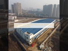 Large Span Safety High Rise Prefab Storage Steel Structure Frame Apartment Hotel