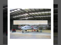 High Quality Low-Cost Large Span Metal Prefab Aircraft Hangars