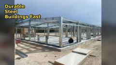 Steel Structure Buildings Fast & Durable Warehouses
