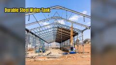 Modern Steel Water Tank Tower