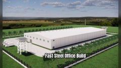Fast Prefab Steel Office Building Commercial Use