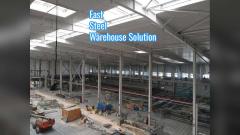 Steel Warehouse Building Fast Construction Low Price