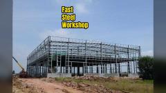 Prefab Steel Workshop Fast Build